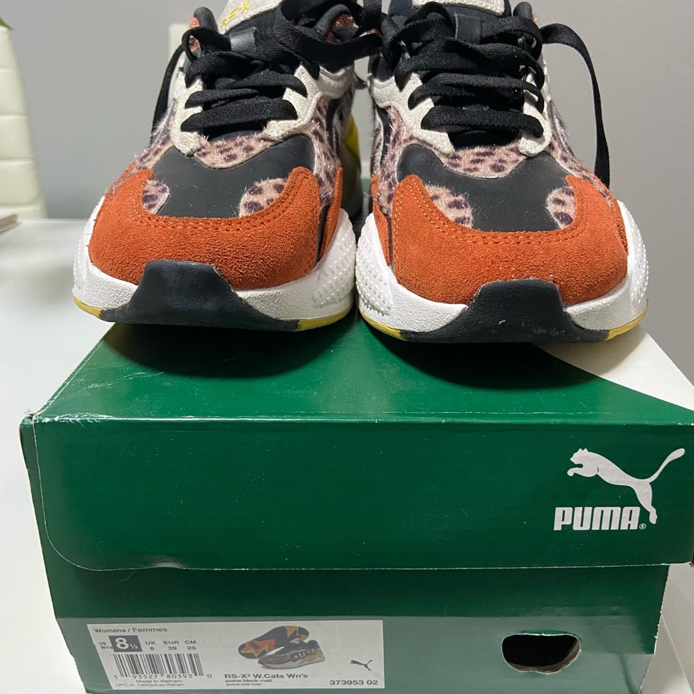 Puma Rs-X Multi Colored Animal Print Sneakers - Gem